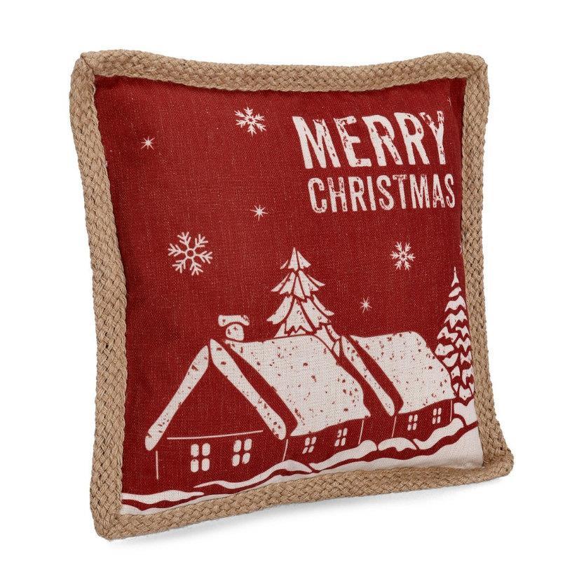 Almofada de Natal Vermelha – AMR Home Decor